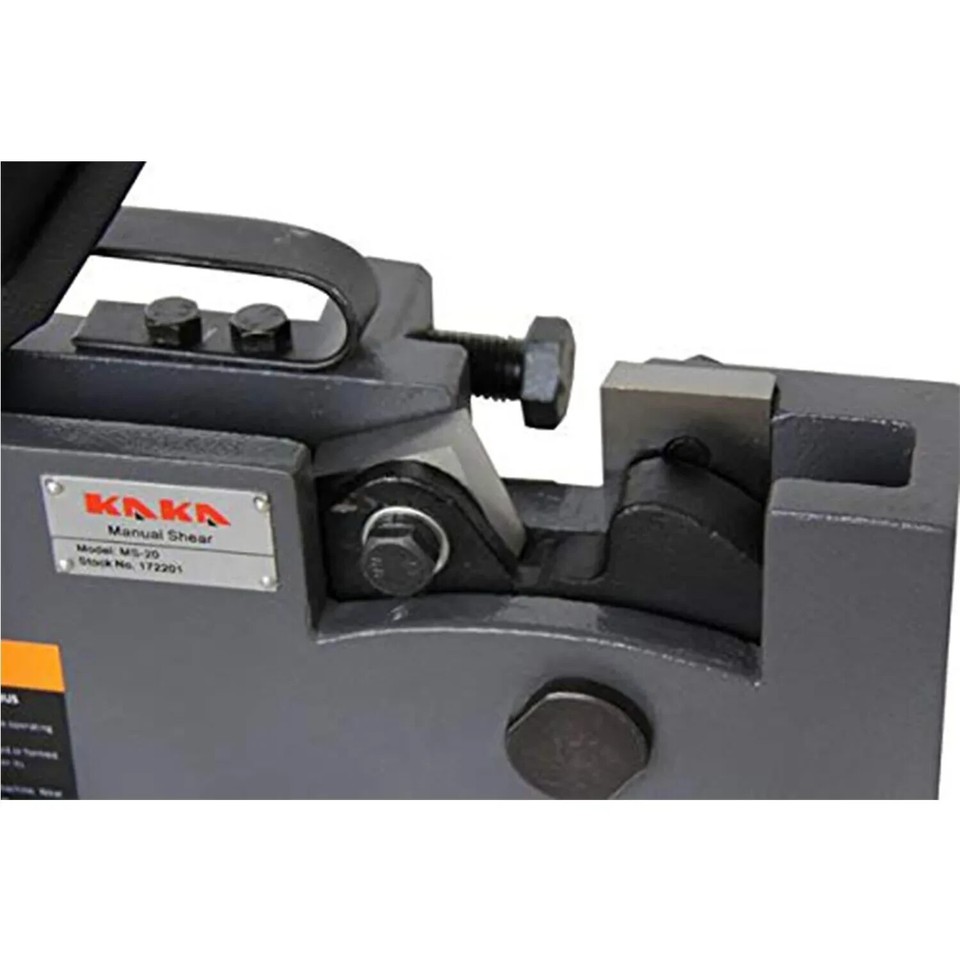KAKAIND MS-24 24mm Metal Hand Shear, Rebar, Rod & Round Steel, Flat Bar ...
