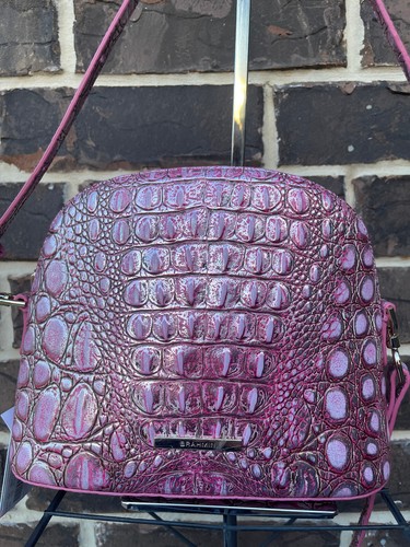NWT BRAHMIN Begonia Pink Minx Melbourne Small Georgina Crossbody pink ...