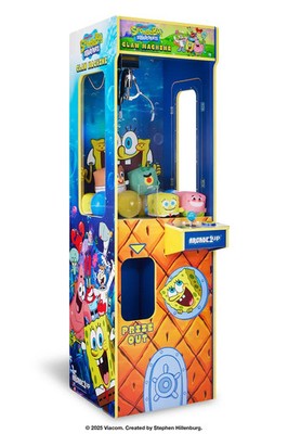 Arcade1Up SpongeBob Claw Machine Full-Size Arcade Game OpenBox/ New | eBay