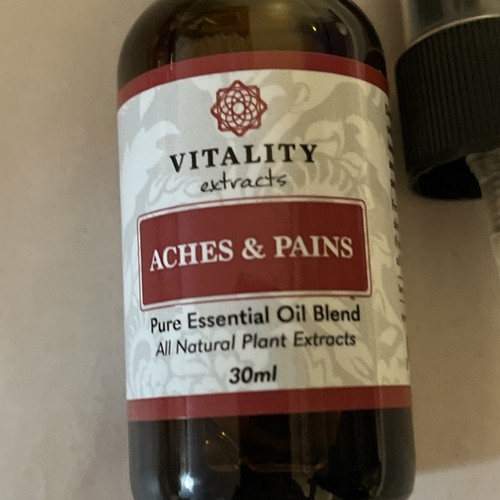 Essential Oil for aches and pains vitality extracts 30 ML all natural ...