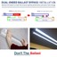 LED Tube F32T8 Replacement 22W 48'' Clear Bypass Ballast for Mall ...