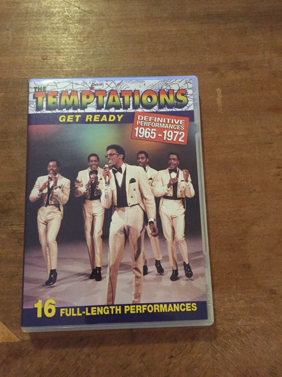 THE TEMPTATIONS- GET READY - DVD- COMPLETE- 2006 602517049260| eBay