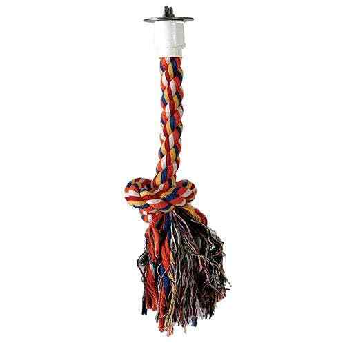 Medium Cotton Preening Knot Bird Toy, Pluck No More Parrot Toy, Preener ...