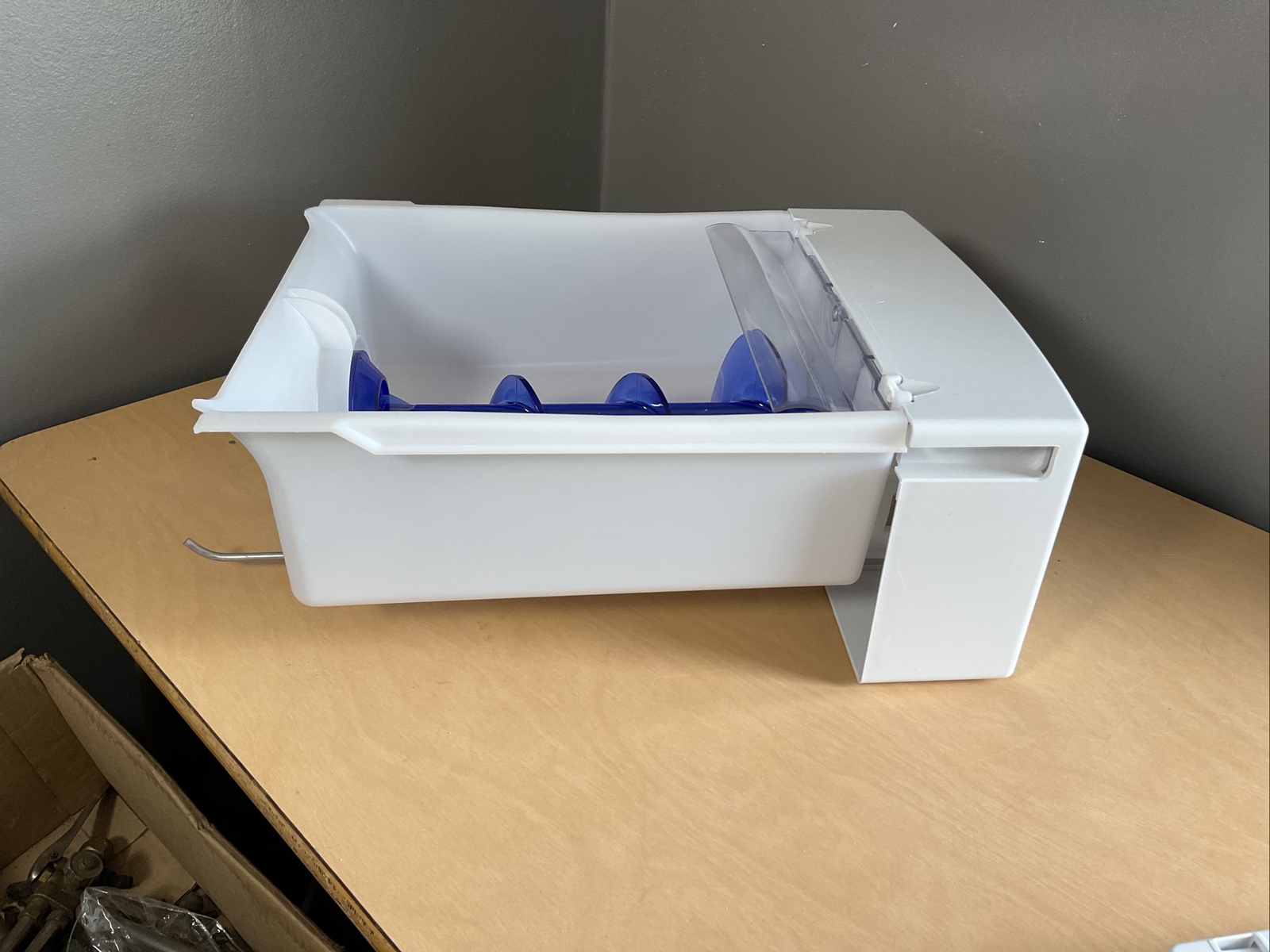 NICE! Genuine GE Refrigerator Ice Container Bin Bucket | eBay