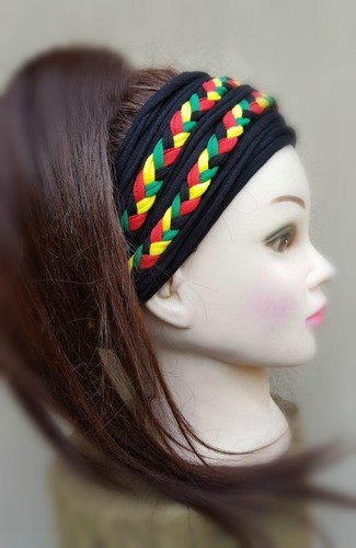 Rasta Headband Jamaica Headband Reggae Festival Rastafarian Hat Rasta ...