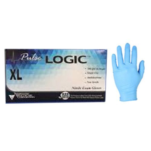 Pulse Logic Nitrile Exam Gloves, XL, 300/box, Powder-Free | eBay