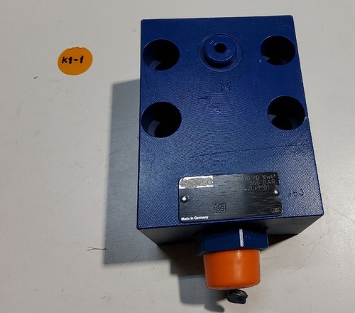 REXROTH R900956310 HYDRAULIC PRESSURE CONTROL VALVE, MH1DBV 40 P2-1X ...