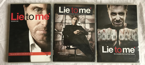 Lie To Me - Complete TV Series - Seasons 1-3 - Stars Tim Roth & Kelli ...