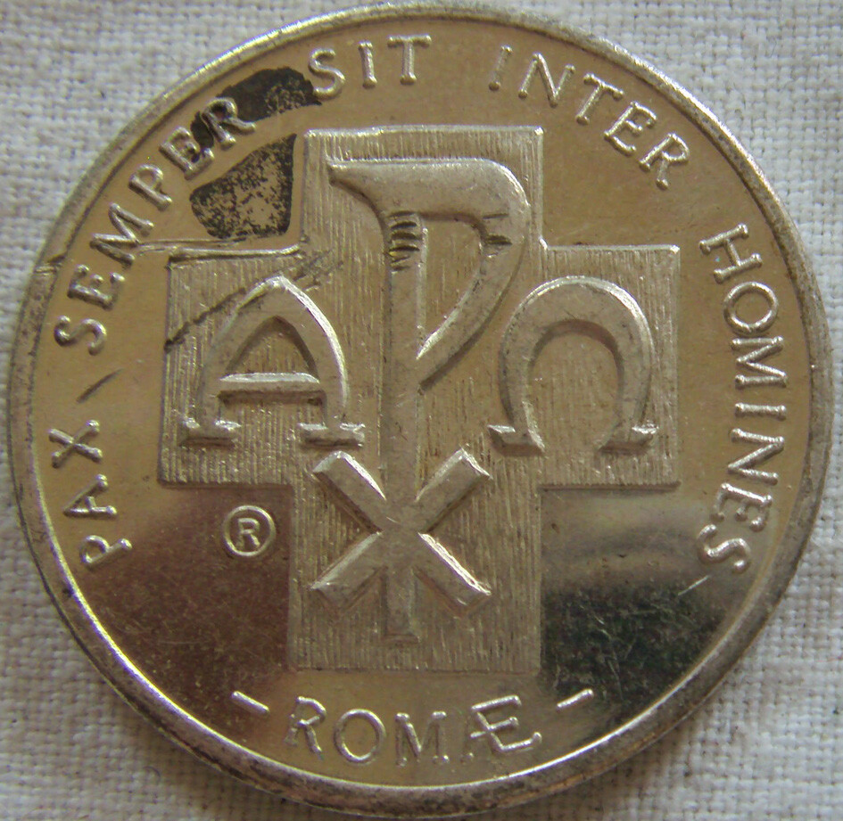 MED12522 - Medal Jean Paul II Pax Semper Sit Inter Homines - Rome | eBay