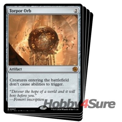 Torpor Orb X4 M/NM Magic MTG Outlaws Of Thunder Junction: The Big Score | eBay