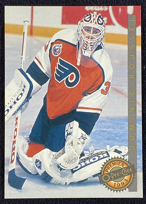 1992-93 o-pee-chee premier top rookies Dominic Roussel #3 Philadelphia ...