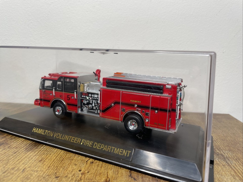 Code 3 Collectibles 12842 Hamilton VA Pierce Dash Pumper 1/64 Scale Die ...