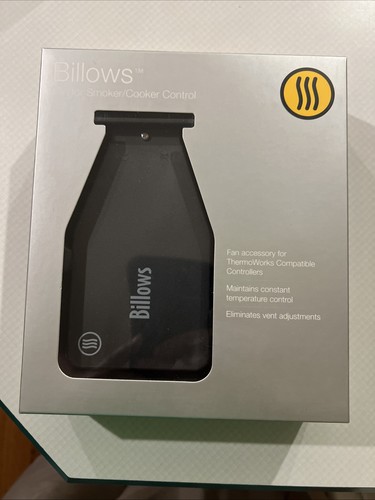 ThermoWorks Billows BBQ Temperature Control Fan Kit - NEW Sealed in Box ...