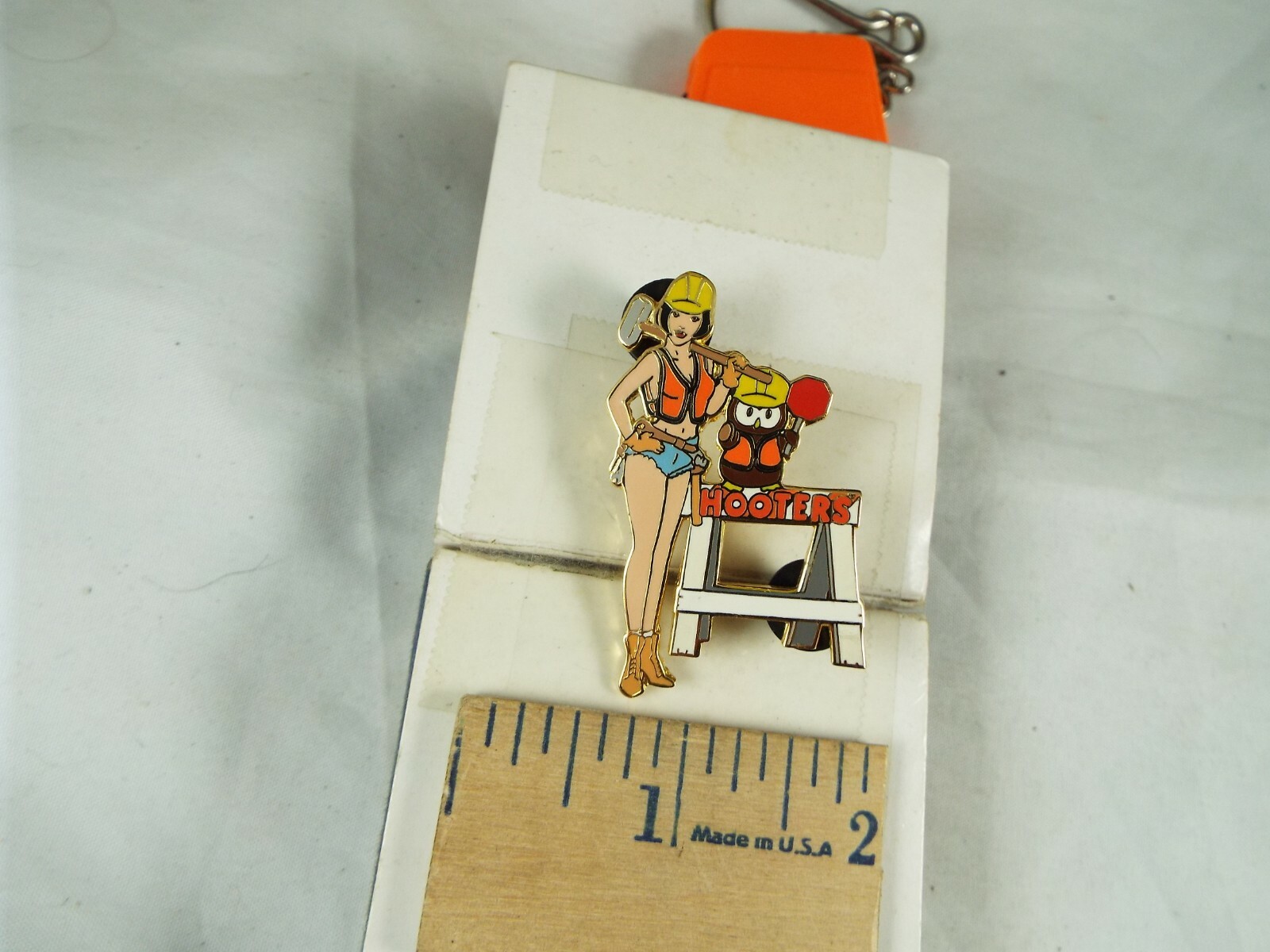 HOOTERS PIN SEXY CONSTRUCTION WORKER # 2 | eBay