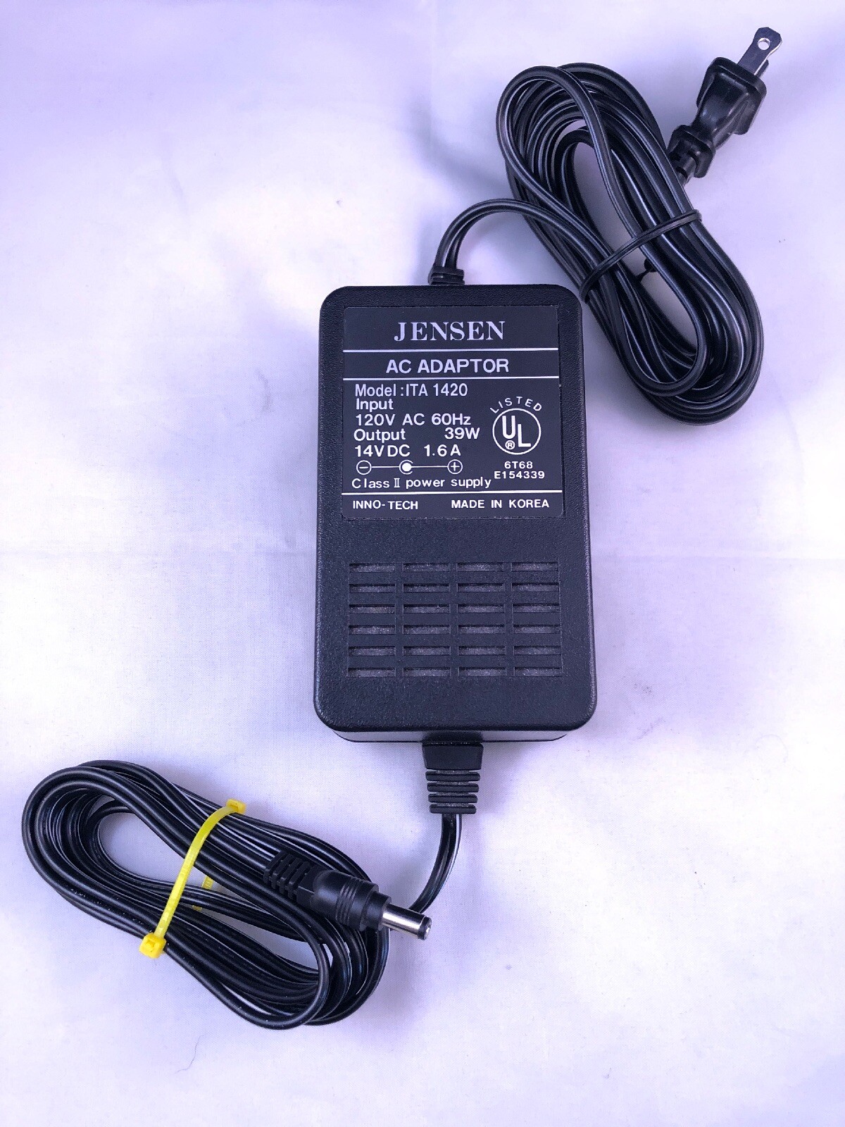 Jensen ITA 1420 AC Adapter 14v DC 1.6a for sale online | eBay