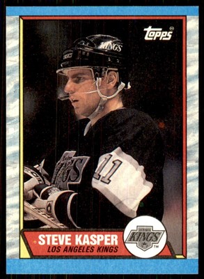 1989-90 TOPPS STEVE KASPER LOS ANGELES KINGS #194 | eBay