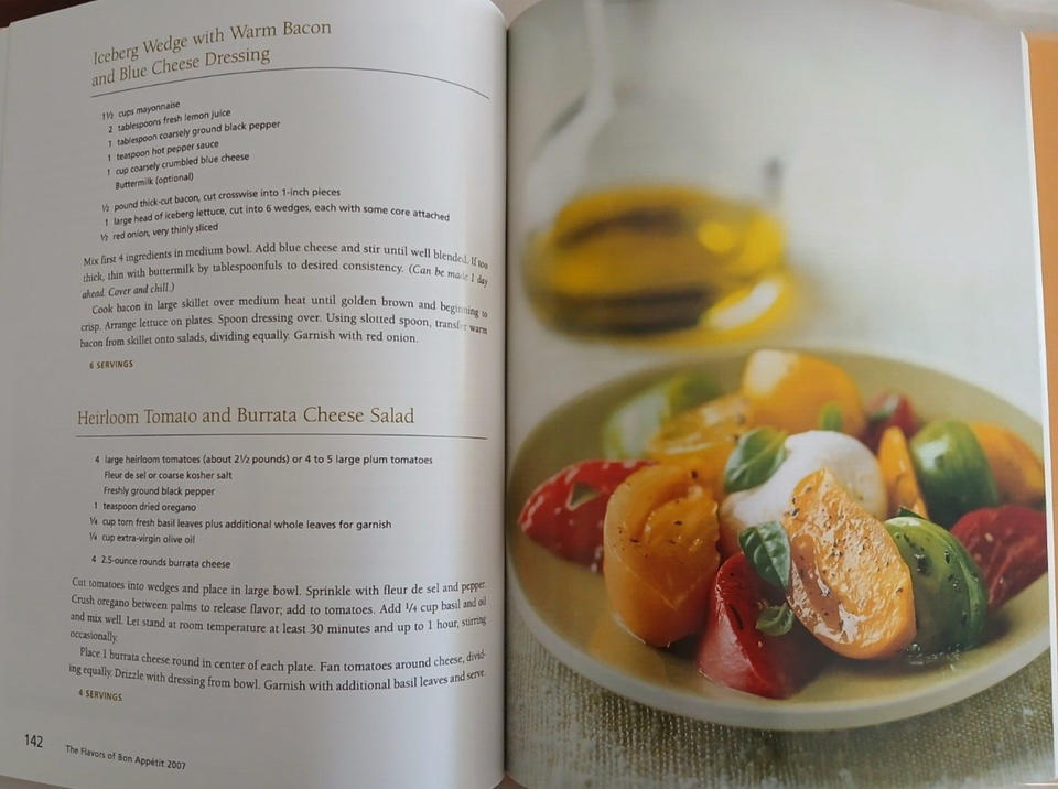 The Flavors Of Bon Appetit 2007 Hardcover 240 Pages | eBay