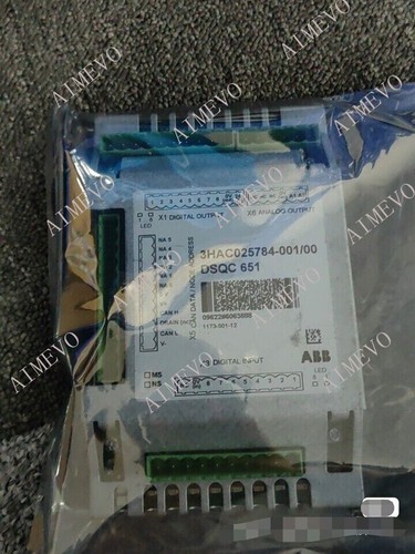 ABB ROBOTICS DSQC651 3HAC025784-001/00 ABB IRC5 Control Cabinet I/O Mod ...
