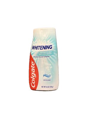 Colgate Whitening 2 in 1 Liquid Gel Toothpaste Crystal Mint 4.6 oz | eBay
