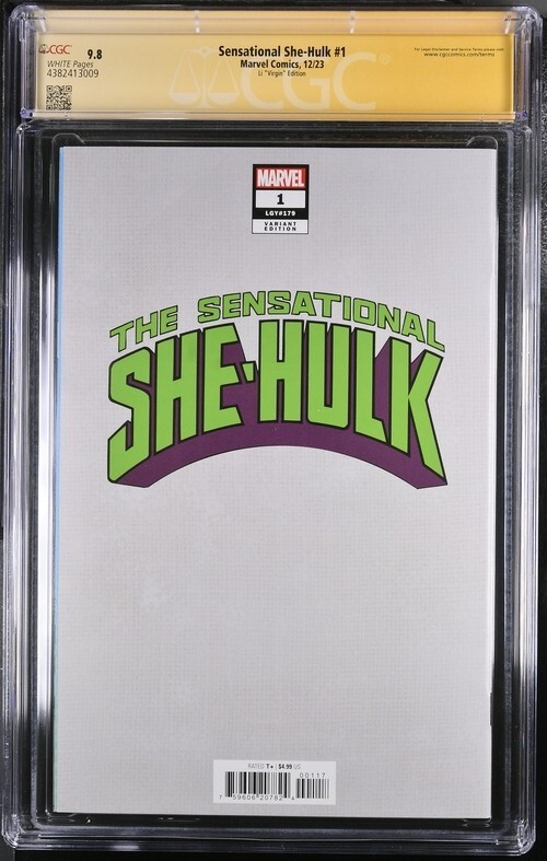 SENSATIONAL SHE-HULK #1 Signed LEIRIX LI 1:50 RATIO VARIANT CGC 9.8 | eBay