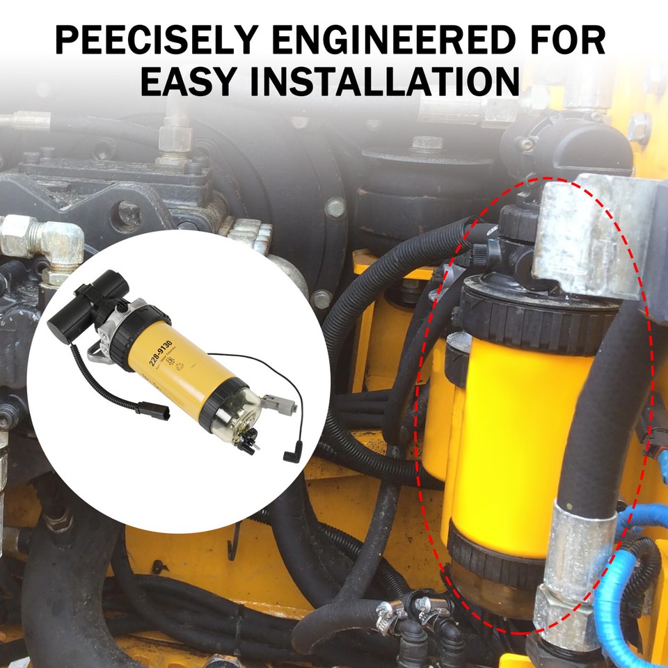 For JCB Fuel Pump & Filter Assembly 232-5877 349-5327 MP10325 Cat 228 ...
