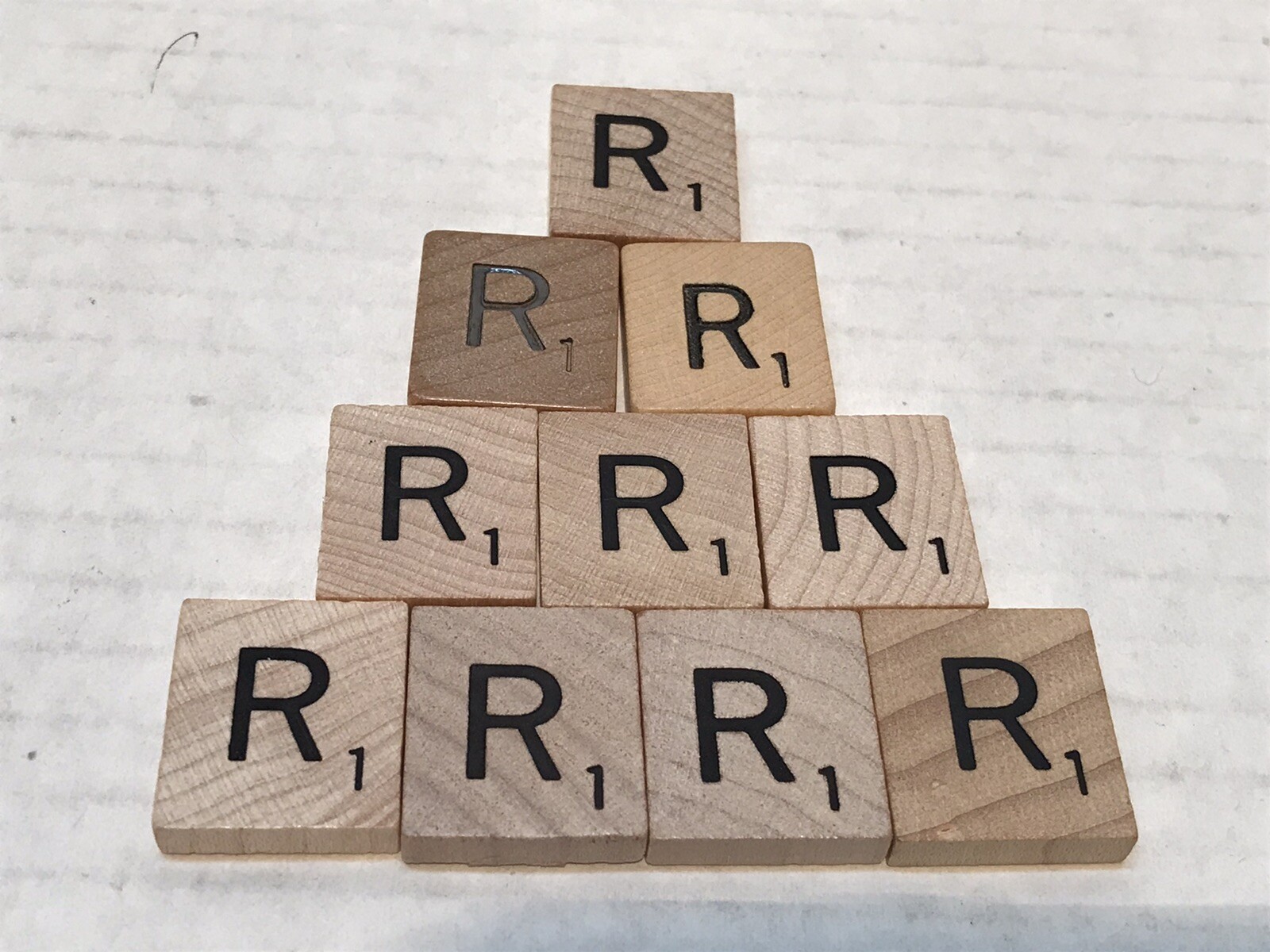 10 Scrabble Letter R Tiles Replacement Pieces or For Crafts | eBay