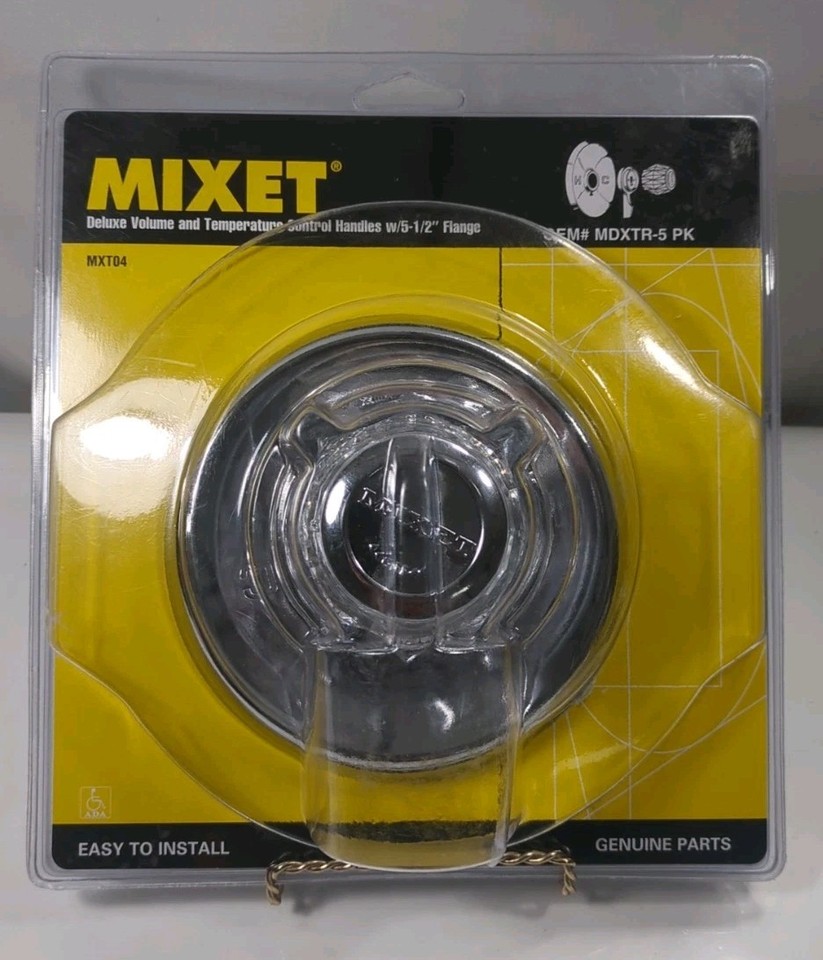 BrassCraft Deluxe 1-Handle Valve Trim Kit in Chrome for Mixet Faucets ...