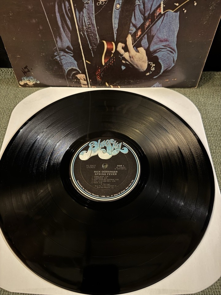 Rick Derringer - Spring Fever - Blue Sky Records PZ-33423 | eBay