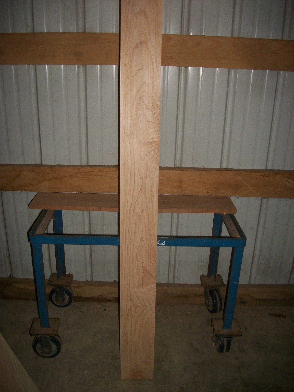 1 PC HARD SUGAR MAPLE LUMBER WOOD KILN DRIED BOARDS 15/16" LOT 664N ...