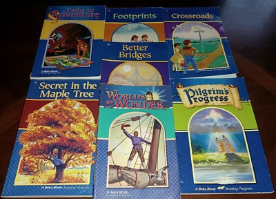 Lot of Abeka Books Reading 3rd Grade 3 Student Readers Language FB211 ...