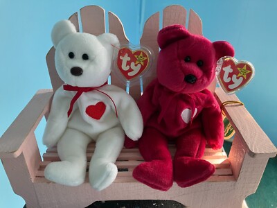 Ty Beanie Babies Valentino and Valentina together in time for Valentine ...