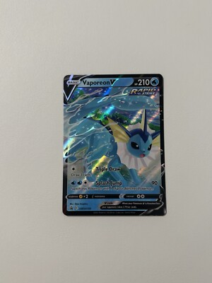 Pokémon TCG: Vaporeon V- SWSH150 Promo- NM!!!🔥🔥🔥 | eBay