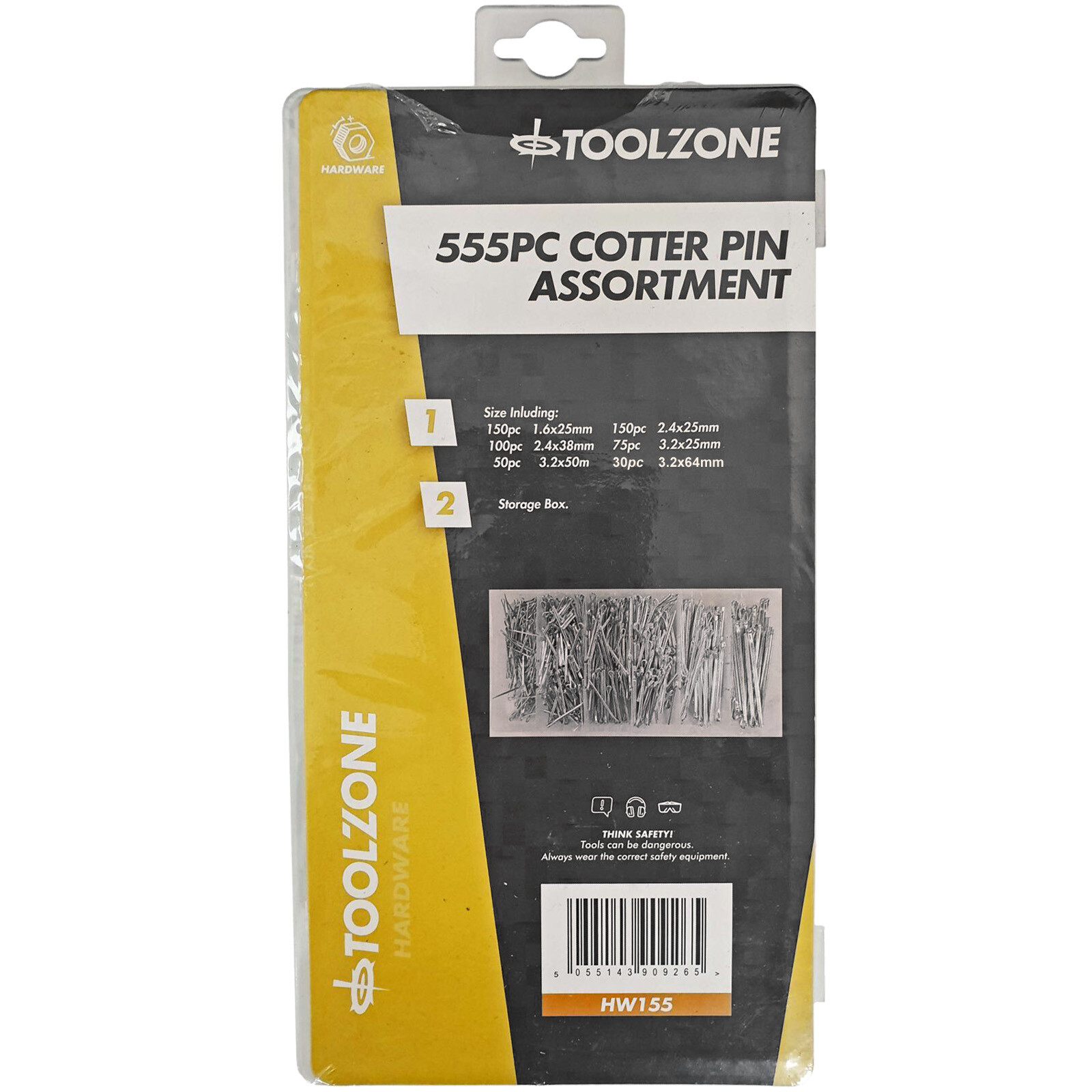 Split Cotter Pins. Castellated nut Pins. Hub shaft Cotter Pins 555pc ...