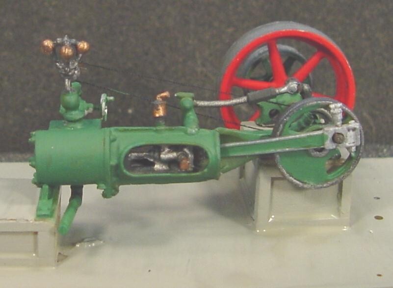 O/On3/On30 1/48 MEDIUM SHOP OR MILL HORIZONTAL STEAM ENGINE KIT WISEMAN ...