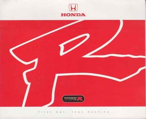 Catalogue Brochure Honda Integra Type R 1998 Grande Bretagne / U.K. | eBay