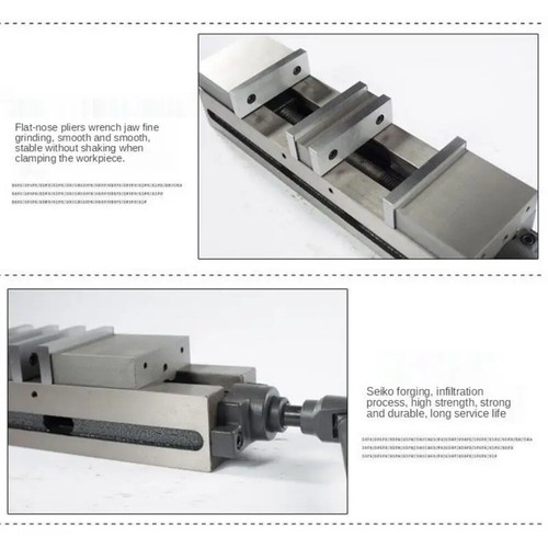 6 Inc Heavy Duty Milling Machine Bi-Directional Angled Solid Vise ...