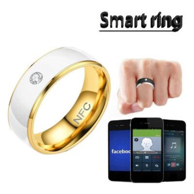 Stainless Steel NFC Smart Ring NFC Finger Ring for Android Phone Men ...