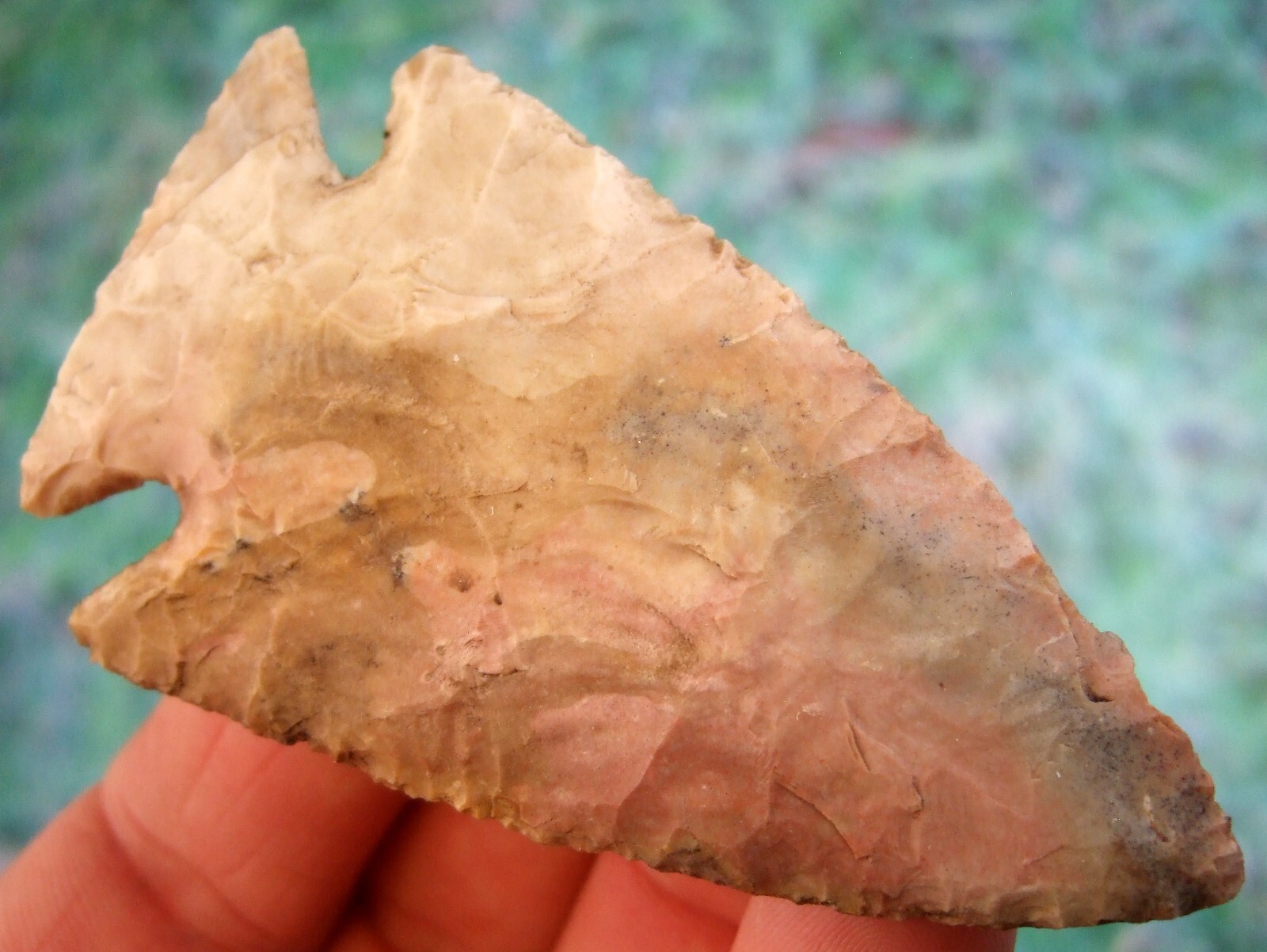 Very Fine 3 1/4 inch Kirk Corner Notched Point COA Prehistoric ...