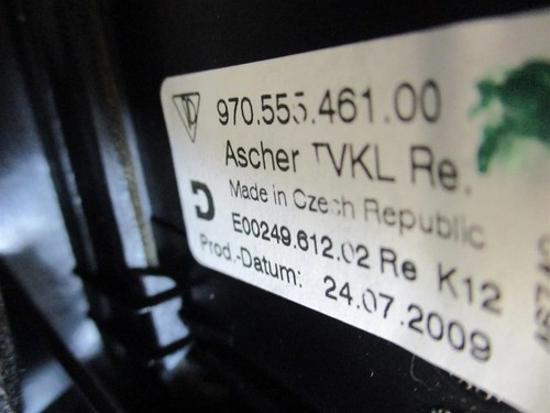 10 Panamera Turbo RWD 970 Porsche R REAR INTERIOR DOOR PANEL ...