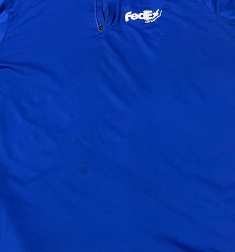 Retired Fedex Game Fan Golf Hiking Pullover Blue Long Sleeved Jacket ...