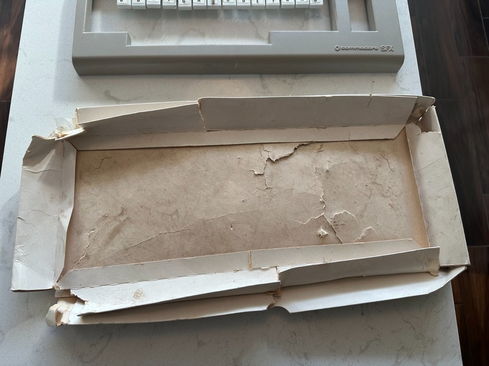 Commodore SFX Music Maker Keyboard Overlay Commodore 64 Vintage ...