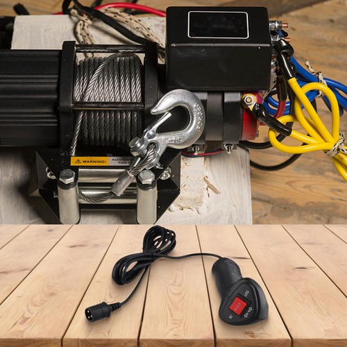 Electric Winch Controller Wired Handheld Winch Machine Remote Switch ...