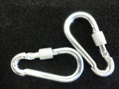 12 2 3/4 LENGTH SLEEP EZ LOCKING SPRING HOOKS TRAPPING QUICK LINKS ...