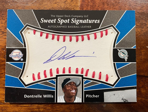 2004 Upper Deck Sweet Spot Signatures Auto Dontrelle Willis Marlins | eBay