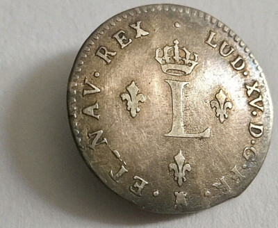 LOUIS XV DOUBLE SOL DE BILLON 1739 TROYES RARE EN L’ÉTAT | eBay