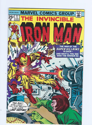 IRON MAN 77 AOUT 1975 IRON MAN CONTRE THE MAD THINKER | eBay