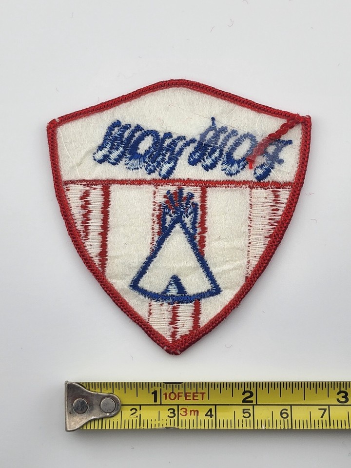 Red White & Blue Shield Pow Wow Patch Cub Scouts Of America BSA Vintage ...