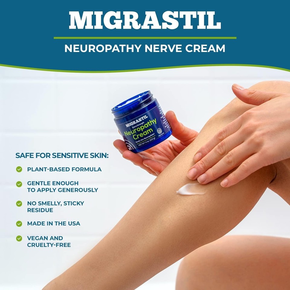 Migrastil Extra Strength Neuropathy Nerve Cream (4 oz.) | eBay