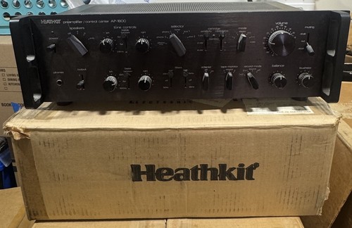 Vintage Heathkit Preamplifier Control Center AP-1800 W/ Original Box | eBay