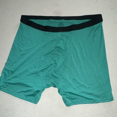 Mens Size 5XB Fruit Of The Loom Green Boxer Briefs | eBay
